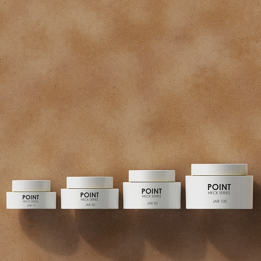 Curved Cream Jar > Dual Wall | 연우